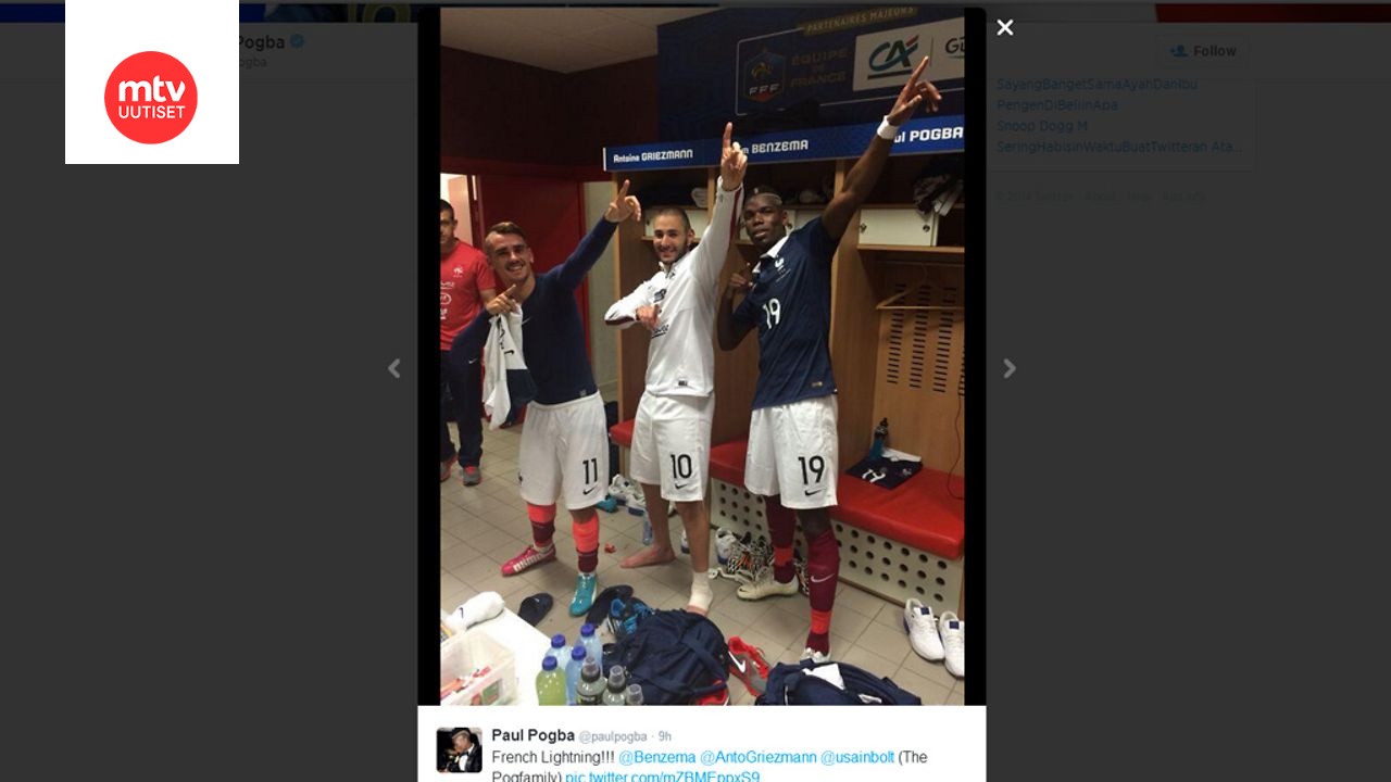 KUVA: Ranska voitti Jamaikan 8-0 – pelaajat kuittailivat Usain Boltille ...