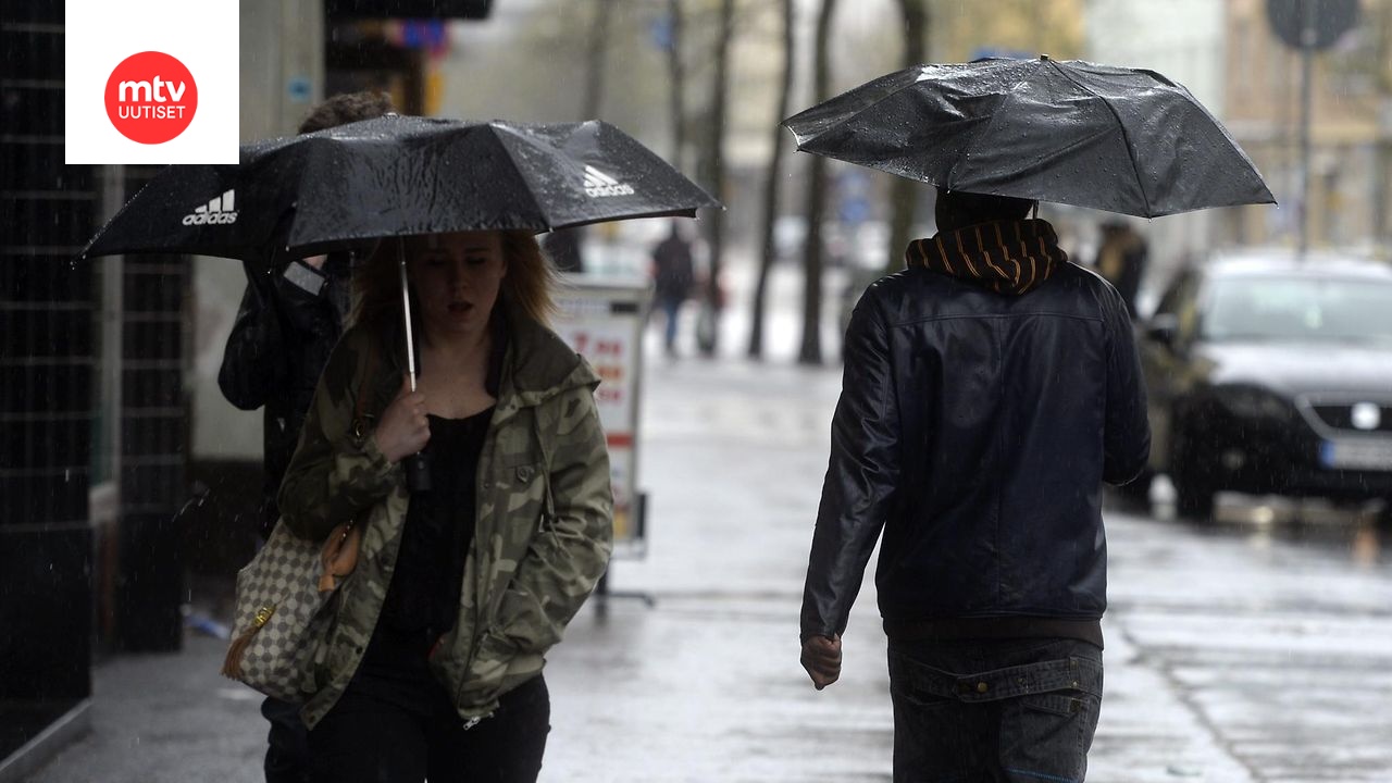 Sateinen viikko luvassa - MTVuutiset.fi