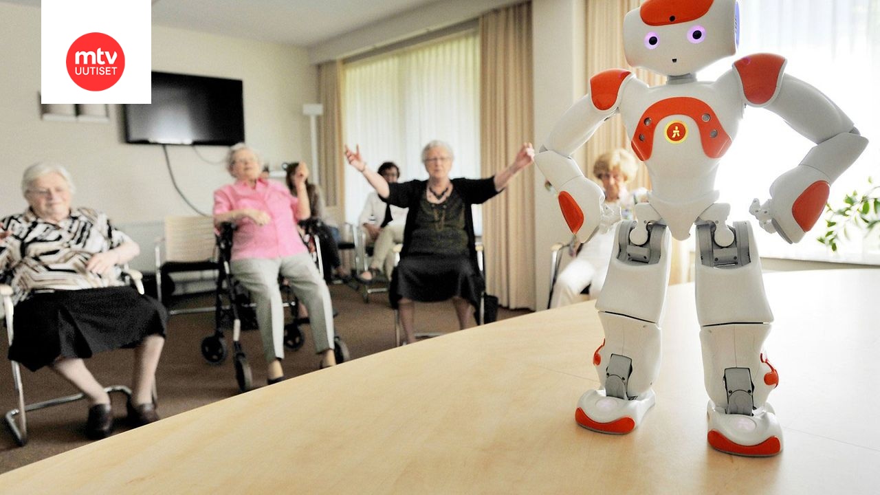 Video: Robotti veti keppijumppaa vanhuksille hoivakodissa - MTVuutiset.fi