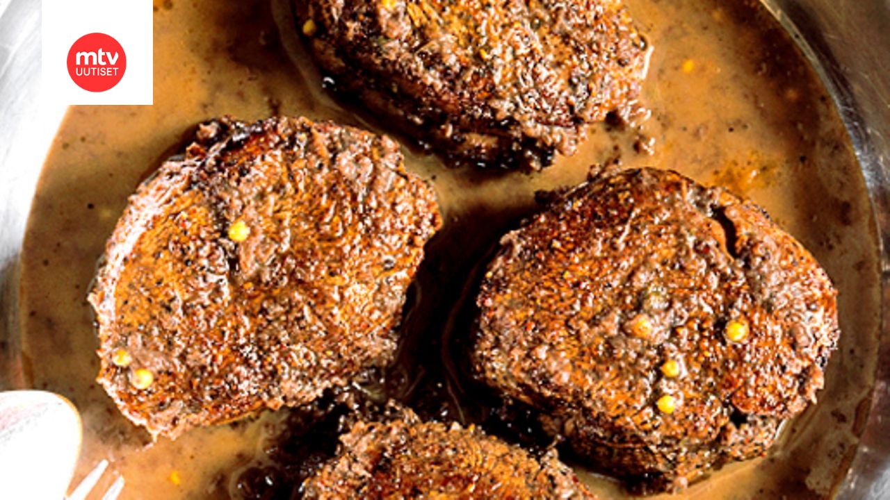 Pippuripihvit konjakkikastikkeessa - Resepti | Makuja | MTV Uutiset