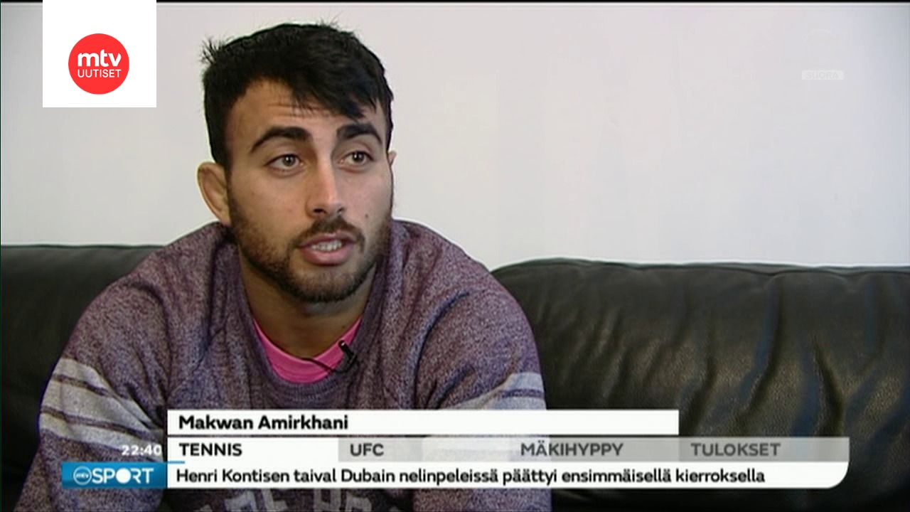 Amirkhani UFC-haasteesta: Tyrmään sen, kuristan sen... - MTVuutiset.fi