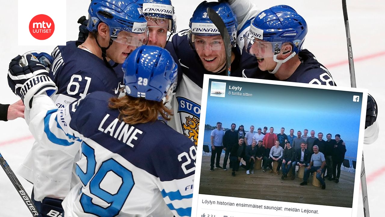 Poika saunoo! Leijonat olivat Vartian ja Pääkkösen miljoonasaunan ...