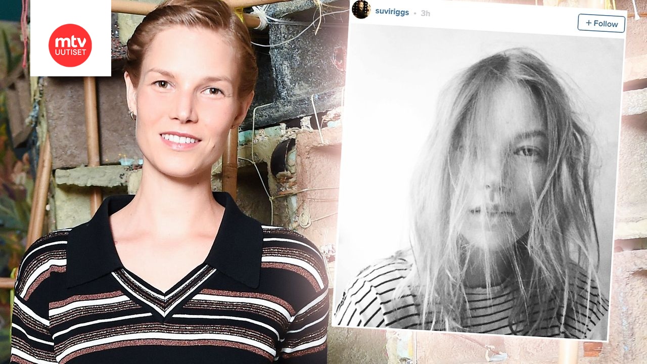 Huippumalli hiukset pörrössä – tältä Suvi Koponen näyttää juuri ...
