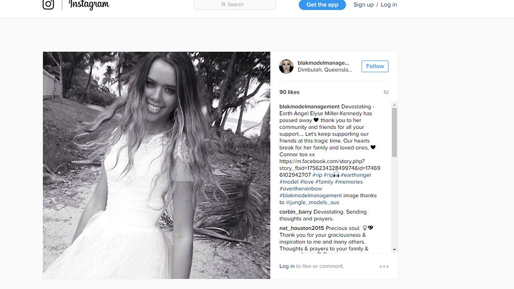 Vasta 17-vuotias australialaismissi kuoli tuhoisassa onnettomuudessa ...