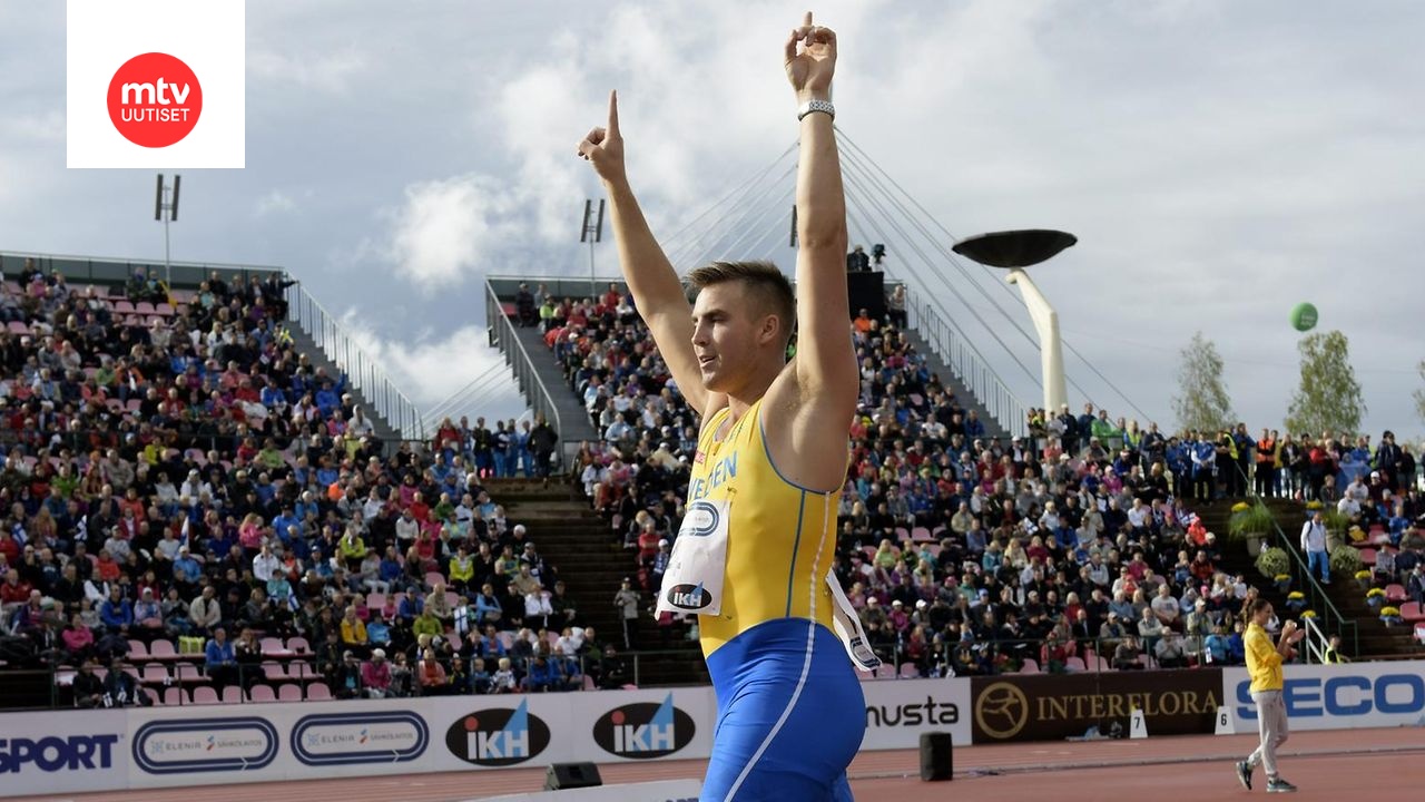 Ruotsin keihäsyllättäjä ei saanut hymyä kasvoiltaan – "Ihan hullua ...
