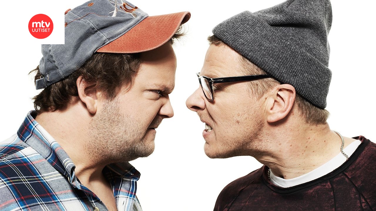 Kalle Lamberg ja Jaakko Saariluoma pilailivat kilpaa toistensa ...