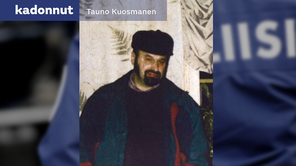 Missä on Tauno, 70? Nähtiin viimeisen kerran keskussairaalan pihalla ...