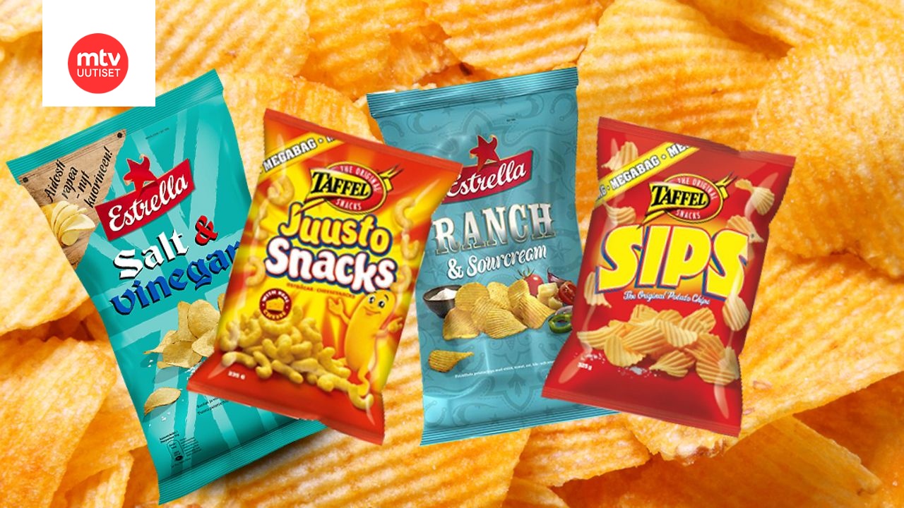Suomen suosituimmat sipsit: Olisitko arvannut Taffelin ja Estrellan ...