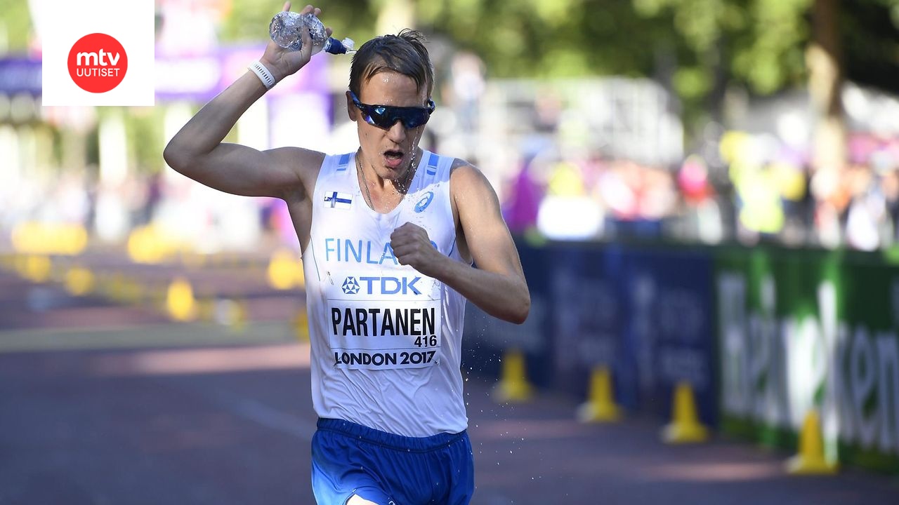 Aku Partanen koki karun kohtalon 50 kilometrin kävelyssä - MTVuutiset.fi