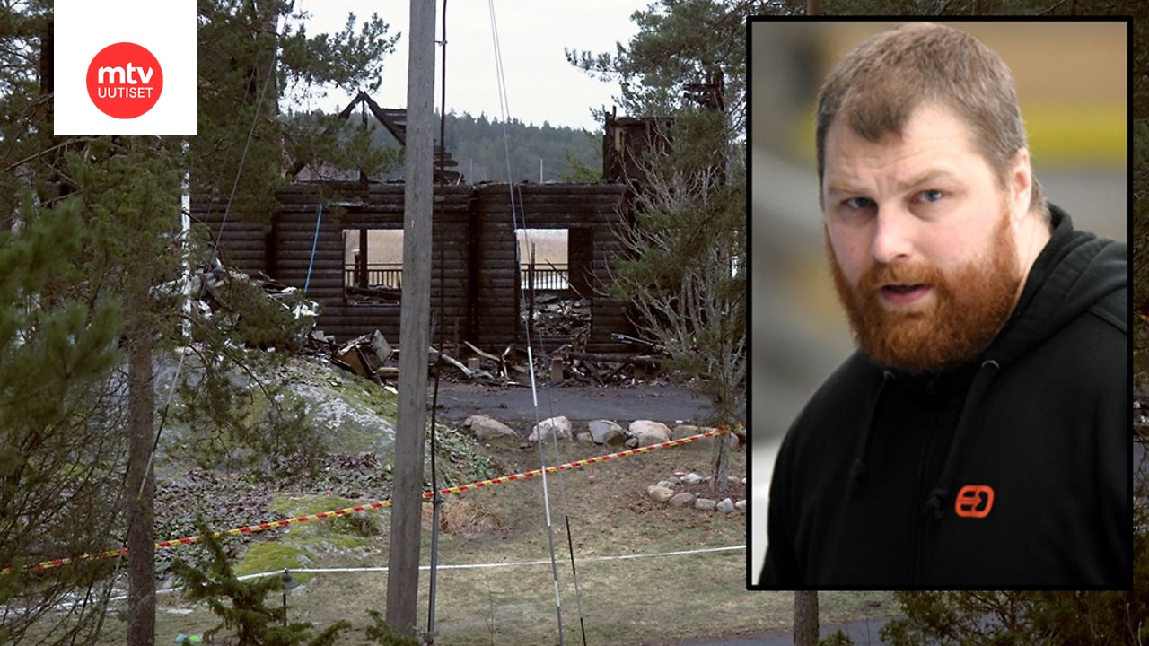Ex-maajoukkuetähti Aki Berg oli lastensa kanssa kotona tuhoisan ...