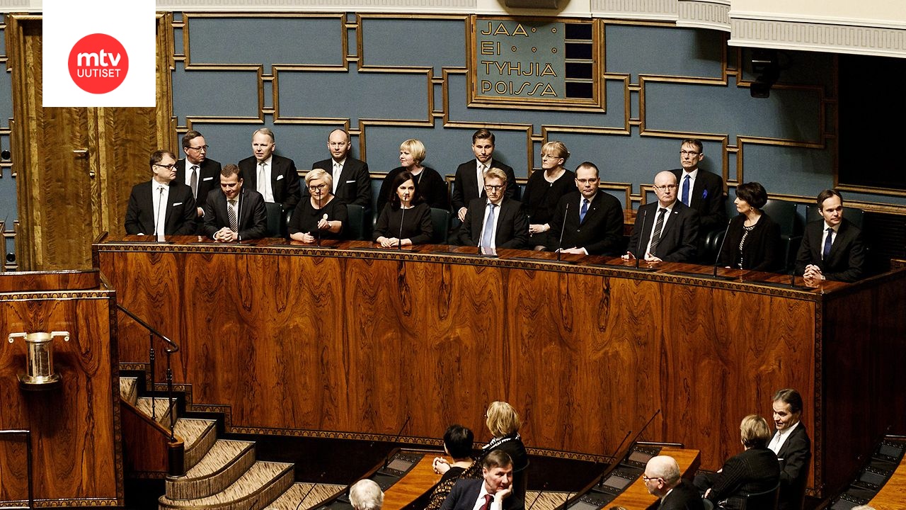 Eduskunta äänestää hallituksen luottamuksesta - MTVuutiset.fi