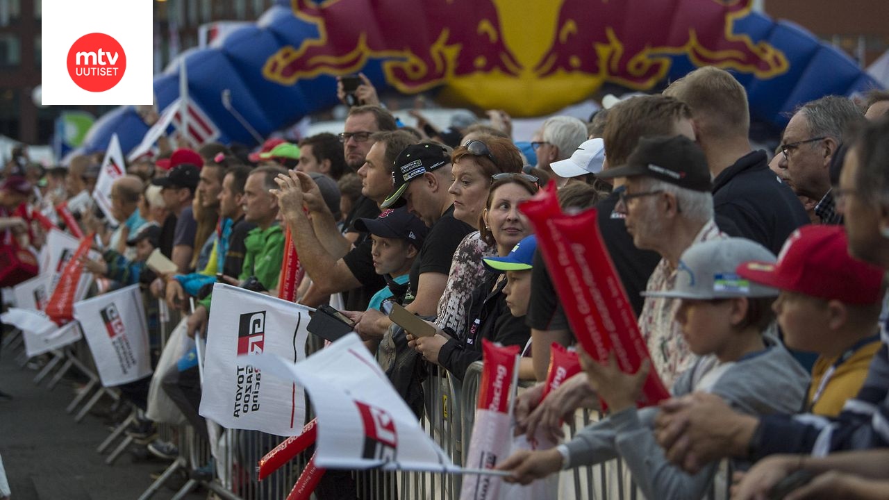 Jari-Matti Latvala ja Esapekka Lappi kärjen tuntumassa rallin ...