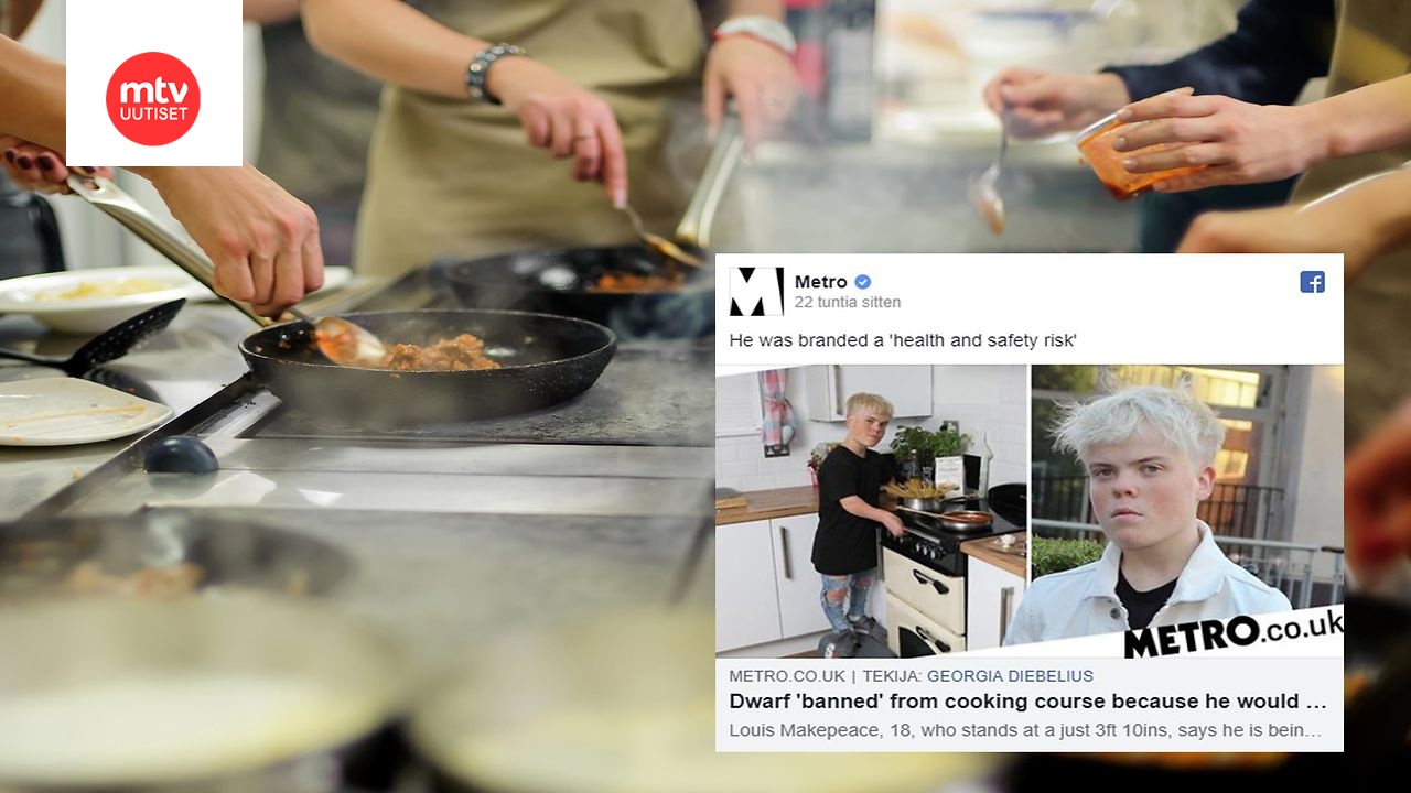 Lyhytkasvuinen teinipoika ei päässyt kokkikouluun – syyttää koulua ...