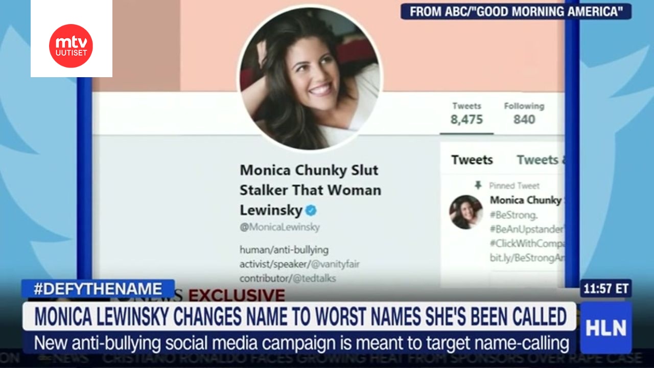 "Monica Läski Lutka Stalkkaaja Se Nainen Lewinsky": Uusi some-kampanja ...