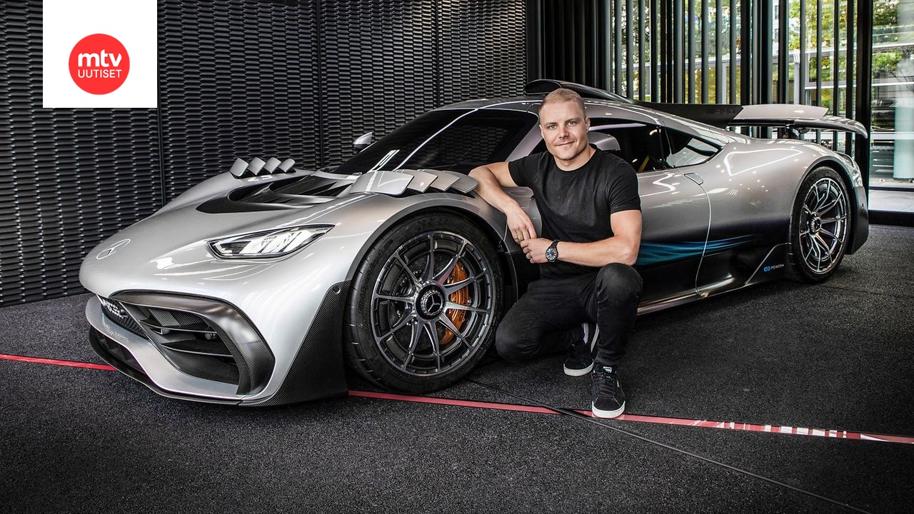 Valtteri Bottas vastaanotti Mercedes-AMG One -hyperauton - MTVuutiset.fi