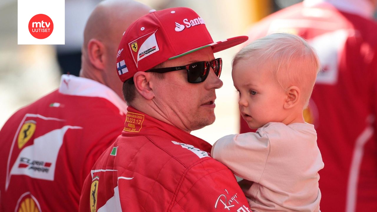 F1-tähti Kimi Räikkönen hemmotteli poikaansa uskomattomalla lahjalla ...