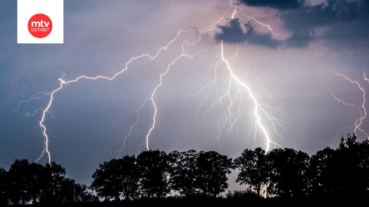 Raju ukkonen valtaa osan Suomesta - MTVuutiset.fi