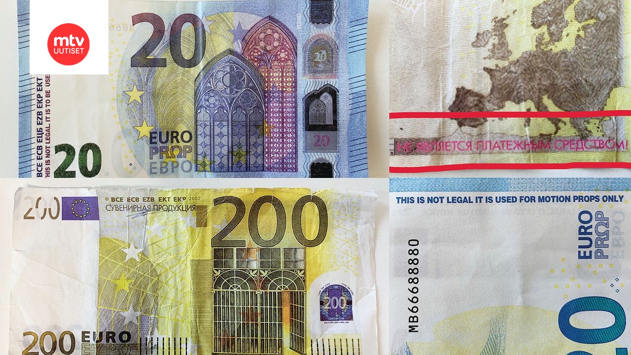 Poliisi varoittaa tökeröistä rahajäljitelmistä – Suomessa maksettu ...