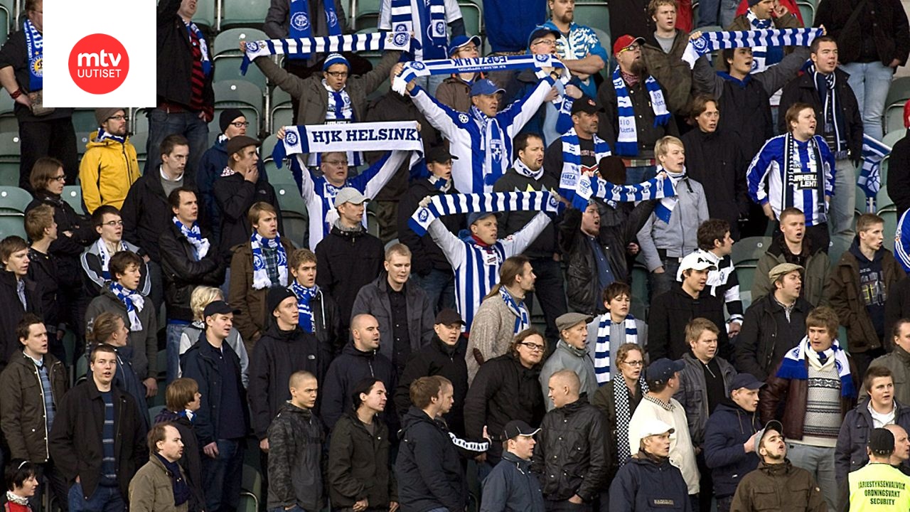 HJK-fanit riehuivat Jyväskylässä - MTVuutiset.fi