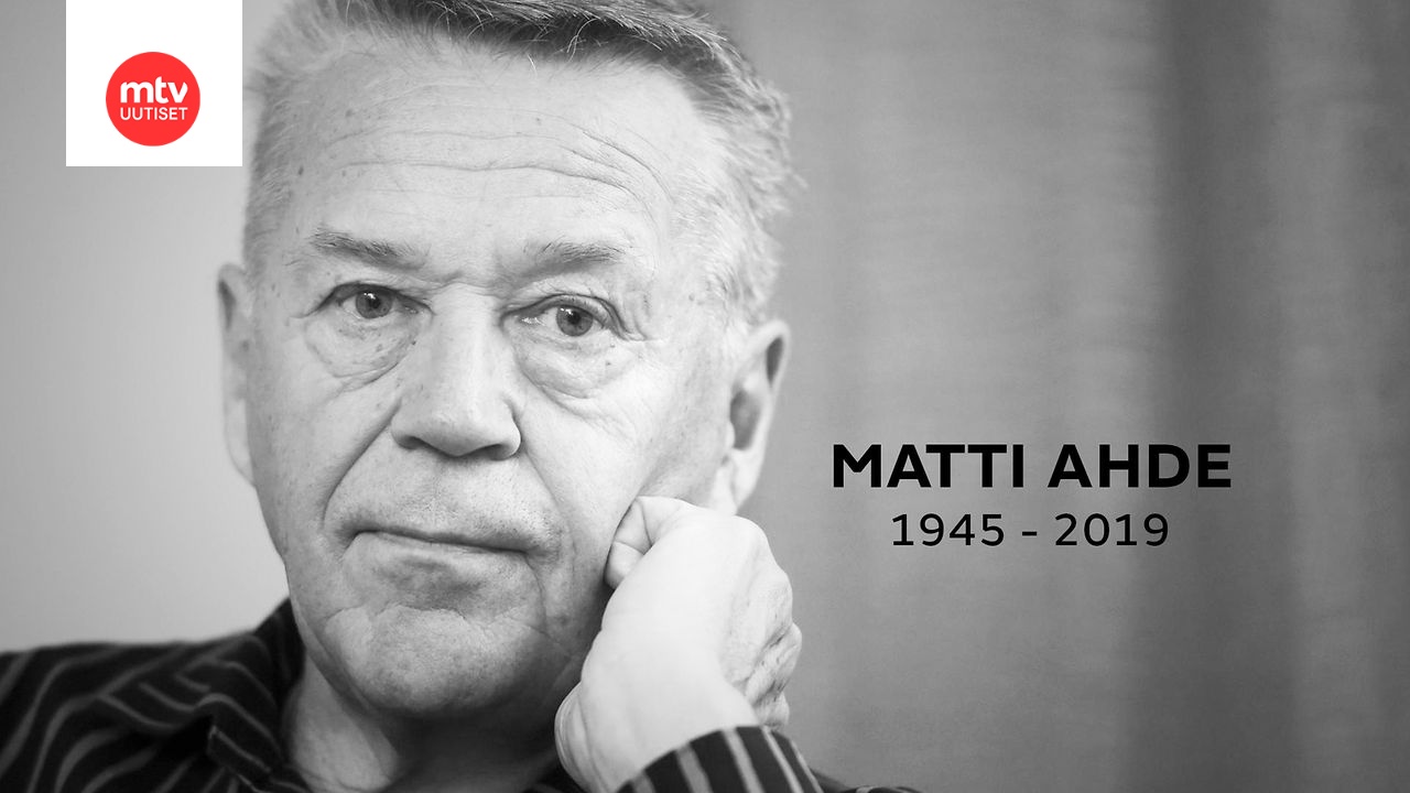 Kansanedustaja ja ministeri Matti Ahde on kuollut – kuoli kotonaan ...