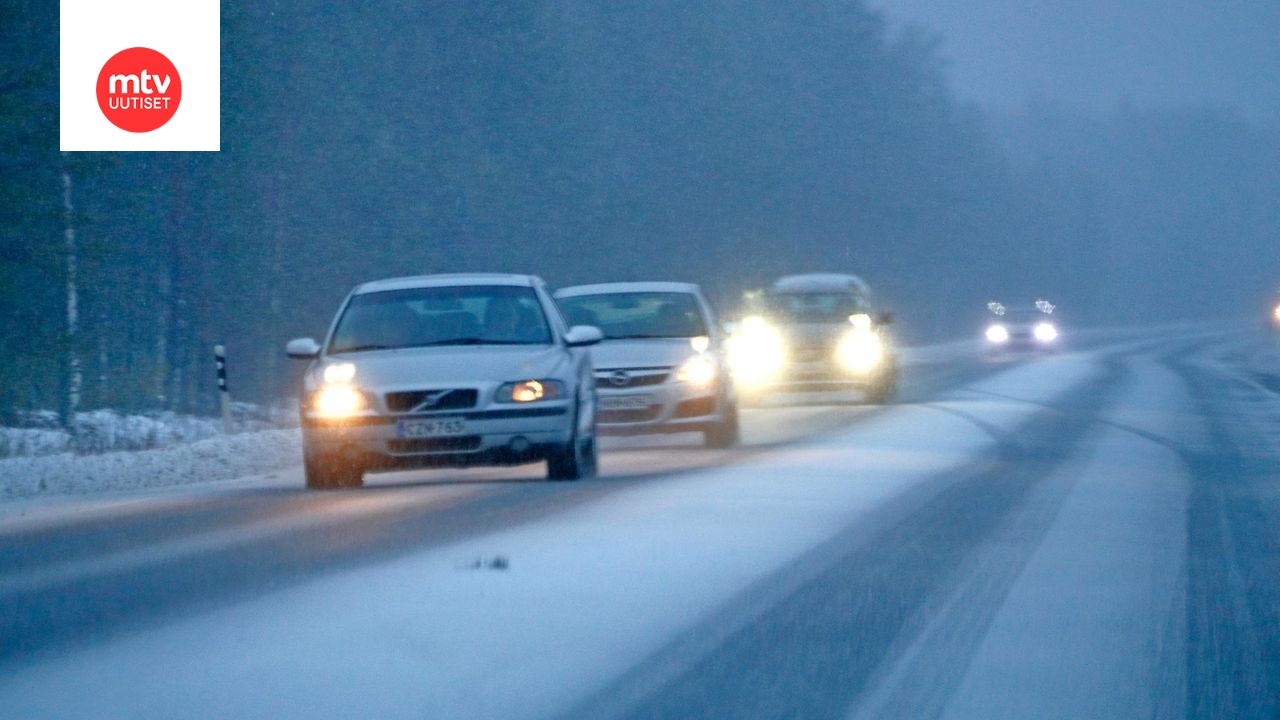 Nyt malttia liikenteeseen: Varoitus huonosta ajokelistä - MTVuutiset.fi