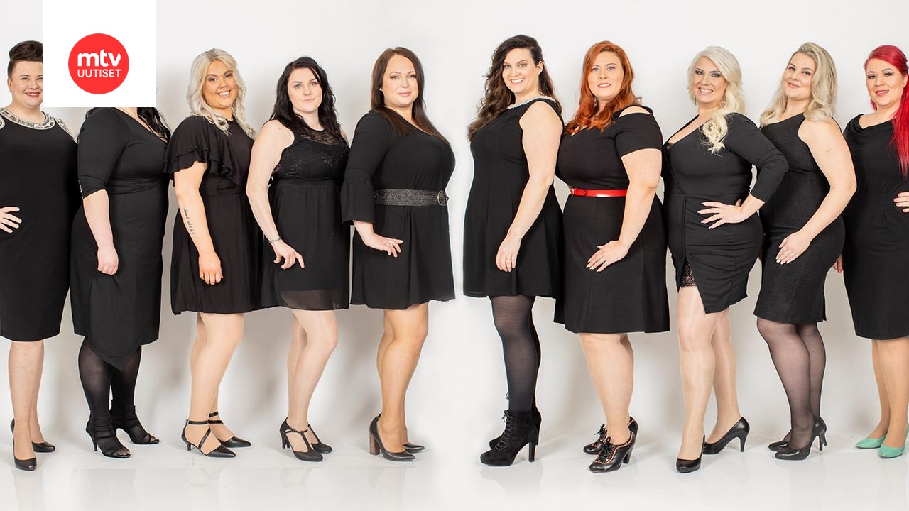 Upeat Miss Plus Size -finalistit alusvaatekuvauksissa – katso ...