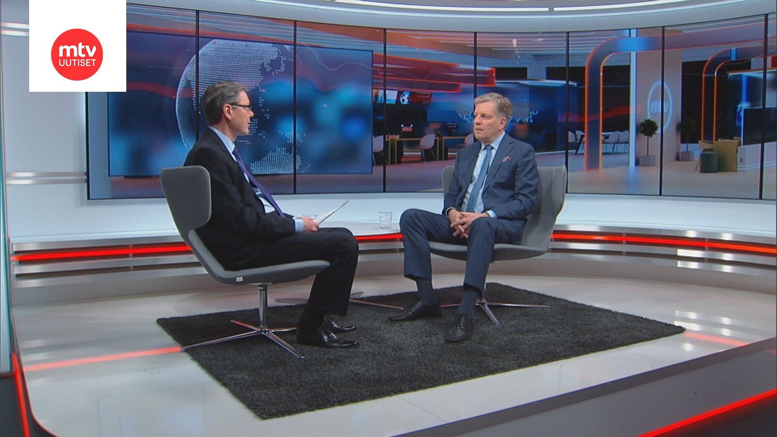 Esko Aho MTV:n Uutisextrassa: Esko Aho MTV:n Uutisextrassa: