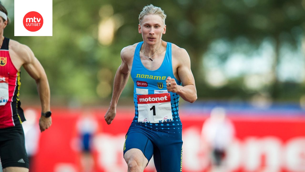 Samuli Samuelsson juoksi satasella uuden ennätyksensä: "Hienolta tuntuu ...