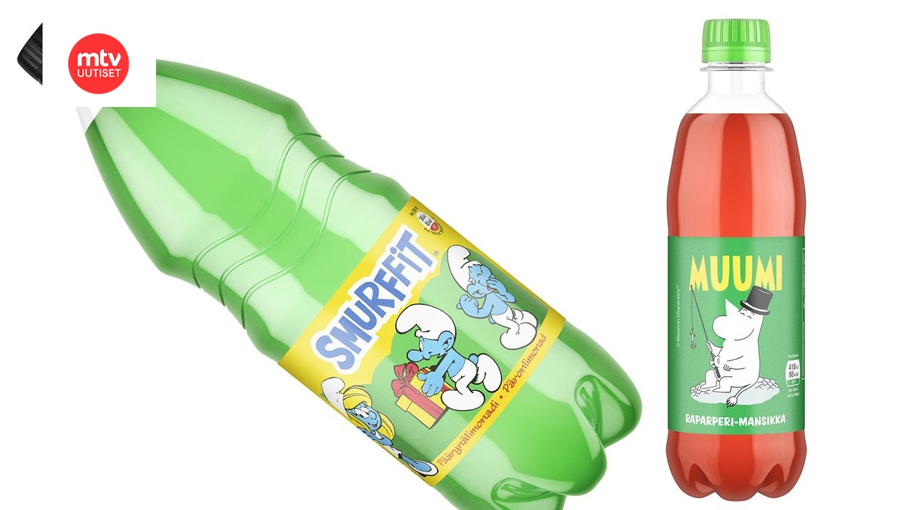 Huomio Smurffit- ja Muumi-limujen ystävät! Nyt tulee "vuosia aneltu ...
