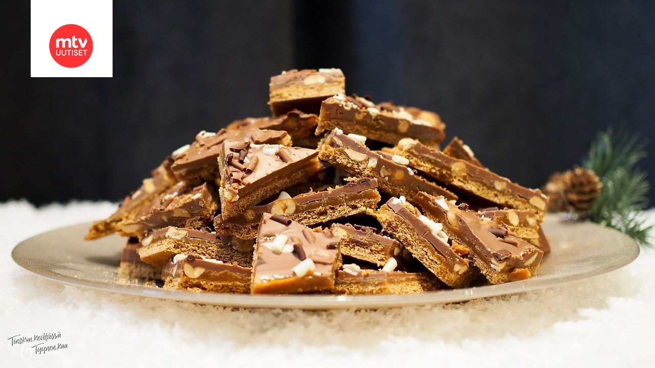 Piparisnickers yhdistää piparitaikinan ja "Snickersin": Nappaa Tinskun ...