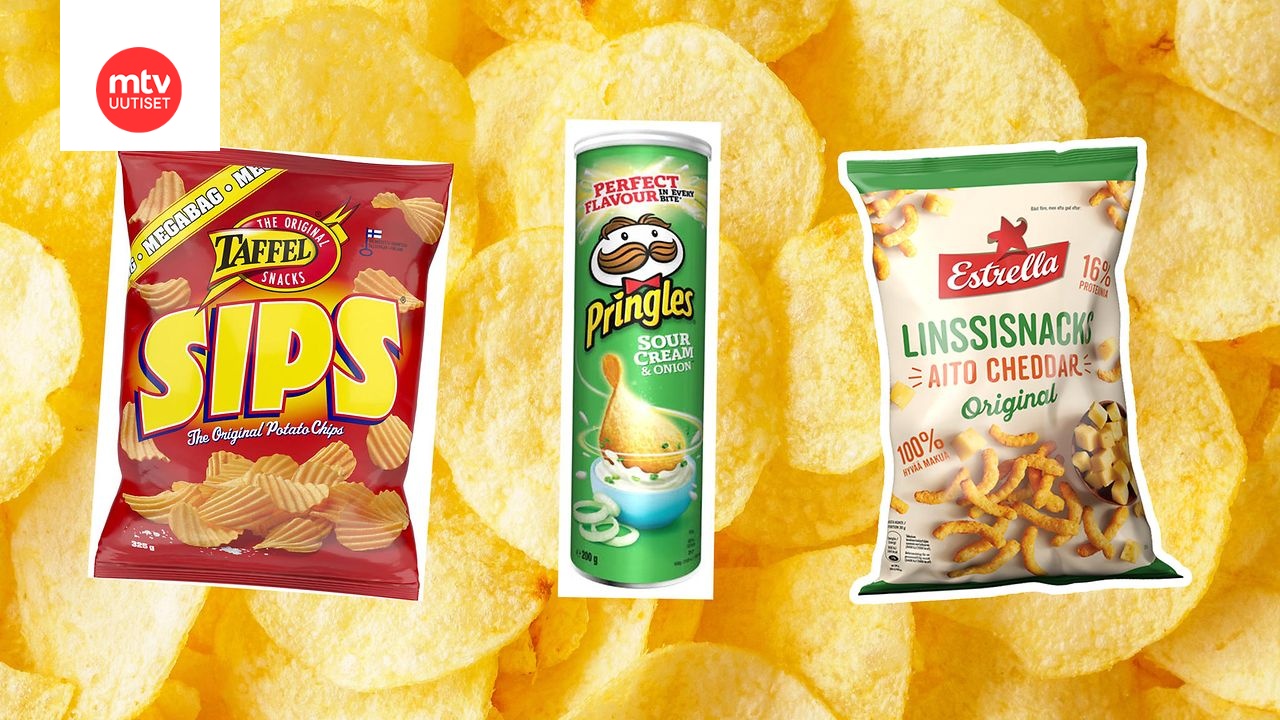 Suomen suosituimmat sipsit 2021: Taffel, Estrella, Pringles ja muut ...