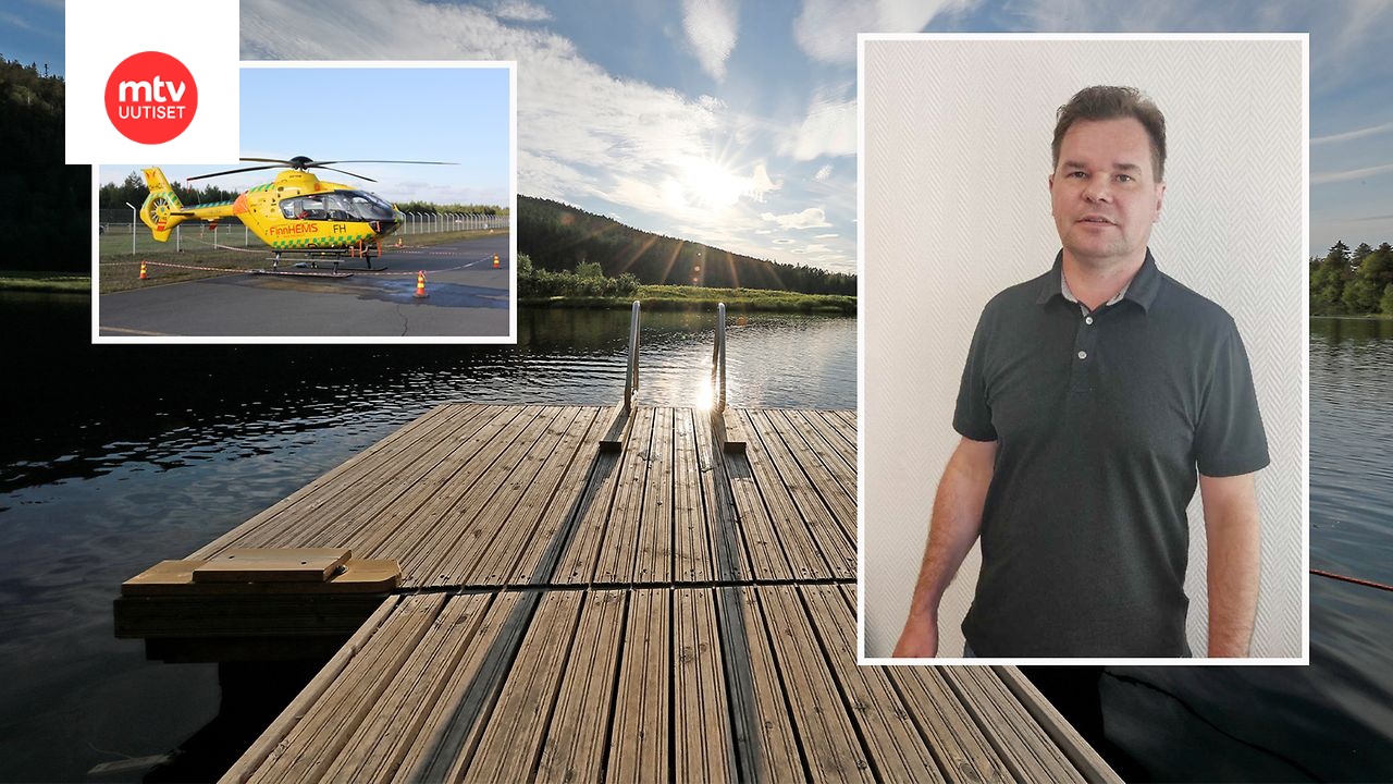 Juhannuspäivän sankaripelastaja: Teemu pelasti iäkkään uimarin ...