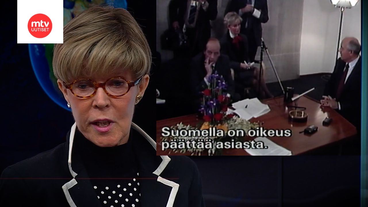 Helena Petäistö paukautti Neuvostoliiton johtajalle suoran kysymyksen ...