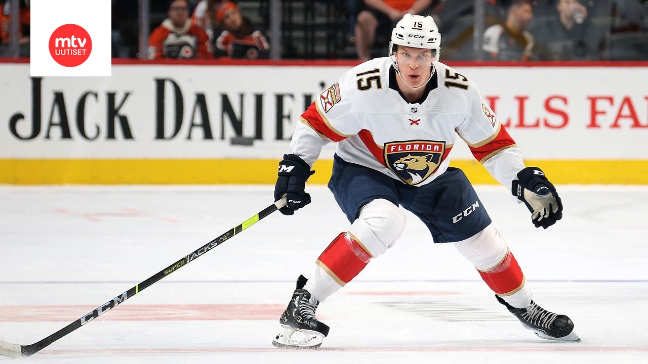 Upeasti NHL-uransa aloittanut Anton Lundell on jälleen pelikunnossa ...