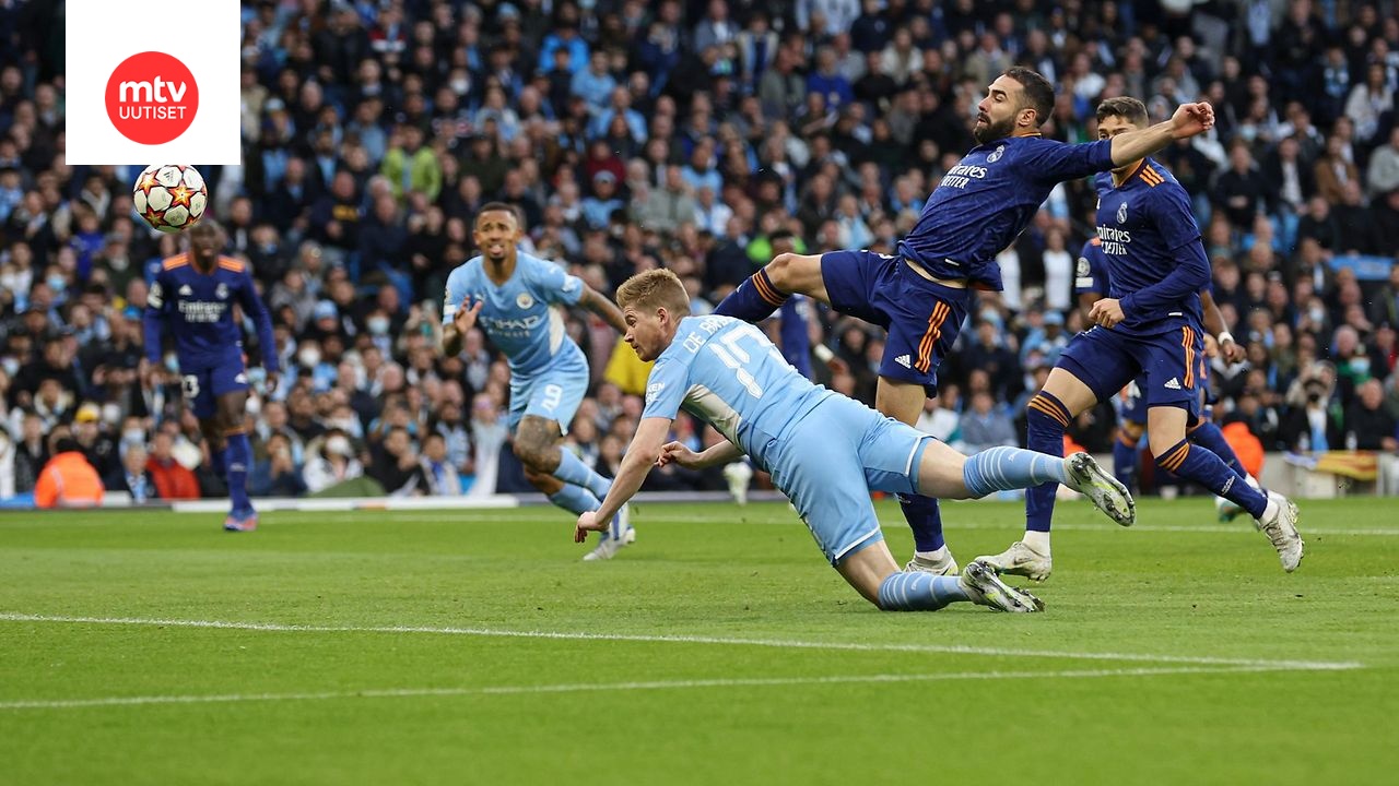Video: Kevin De Bruyne iski Man Cityn pikajohtoon Real Madridia vastaan ...