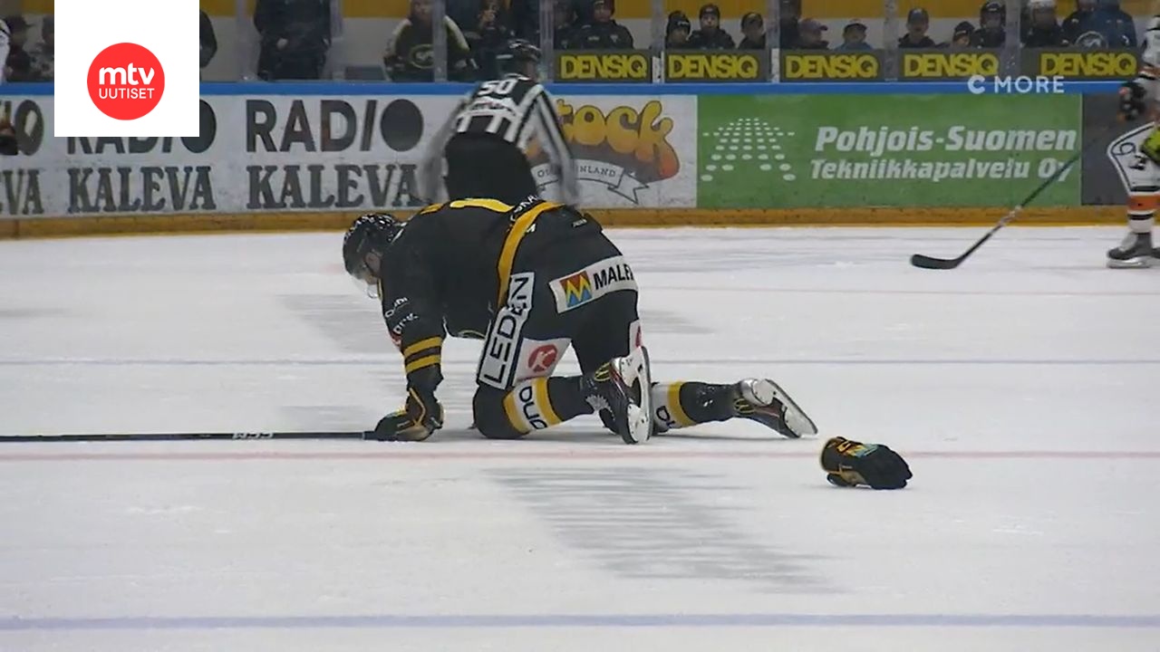 Marko Anttila: Mathias Trettenes taklasi päähän pimeästä kulmasta ...