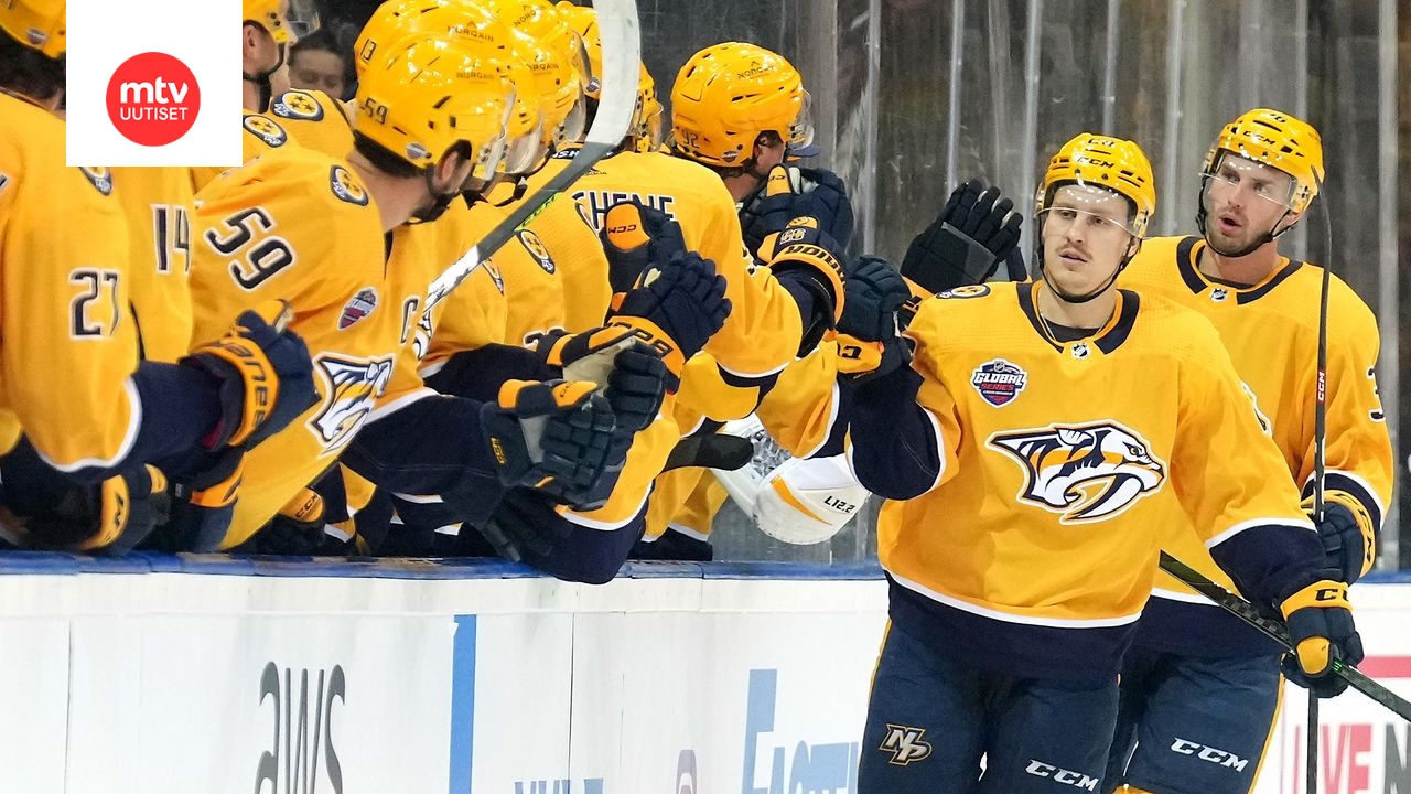 NHL: Eeli Tolvanen osui tyylillä NHL-kauden avausottelussa - MTVuutiset.fi