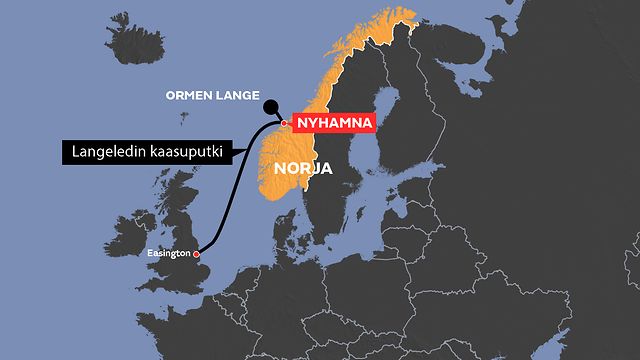 Poliisioperaatio Norjan suurimmalla kaasukentällä - MTVuutiset.fi