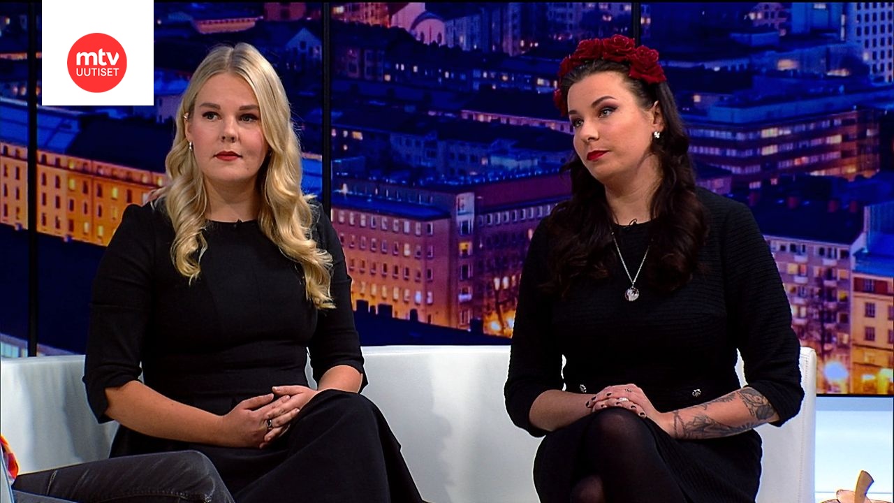 Alviina Alametsä ja Linda-Maria Raninen kertovat rankoista ...