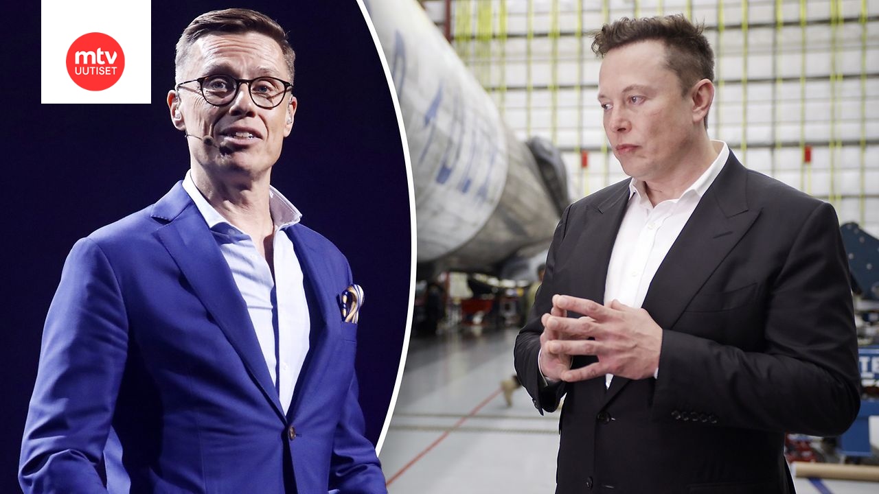 Elon Muskille ärähtänyt Alexander Stubb MTV:lle: "Toivottavasti hän ei ...