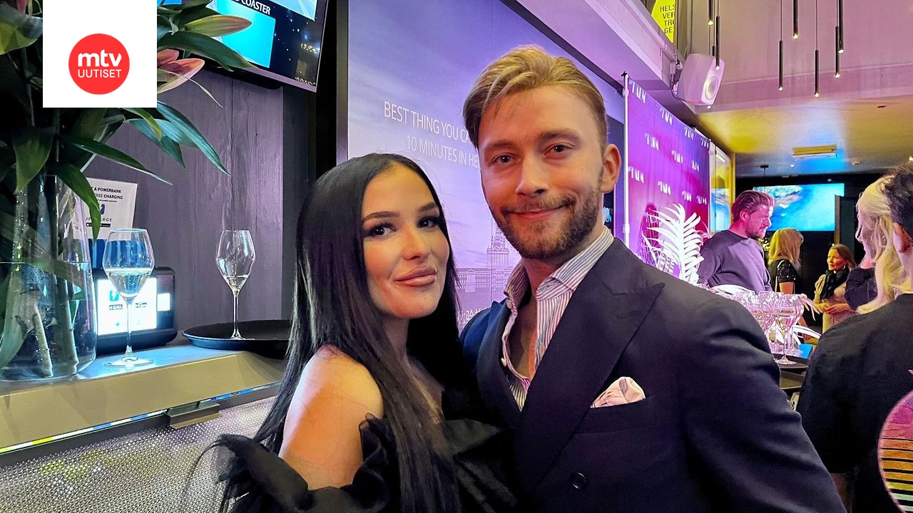 Ex-Salkkarit-tähti Emil Hallberg ja Sofia-kihlattu edustivat yhdessä ...