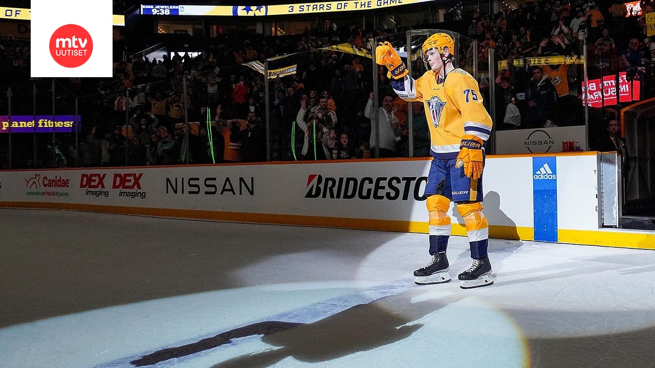 Nashville Predatorsin Juuso Pärssinen teki NHL-debyytissään maalin New ...