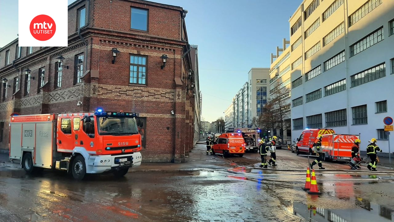 Helsingissä tapahtunut useita putkirikkoja – Fleminginkadulla vettä ...