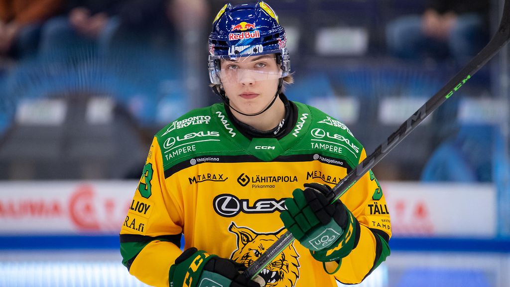 NHL-lupaus Jani Nyman, 18, hehkuttaa kovalla kädellä SM-liigaa ...