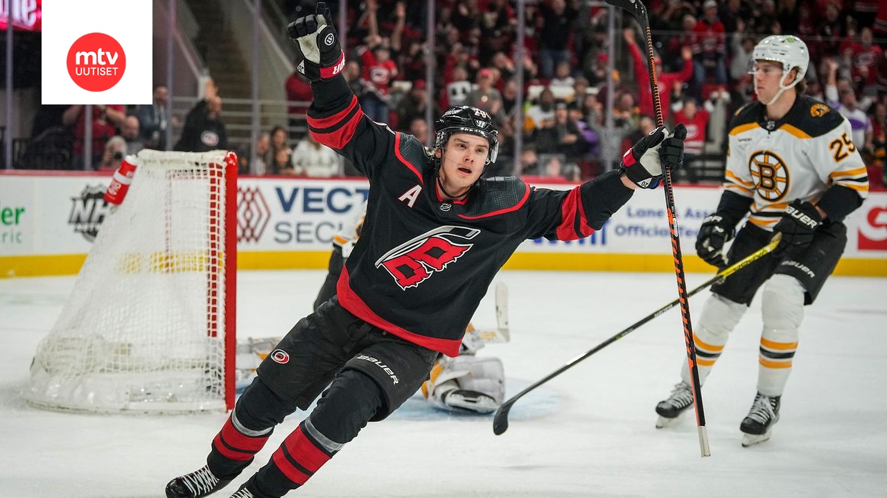 Sebastian Aho hyödynsi NHL-supertähden virheen – suomalaistaituri ...