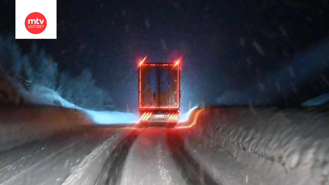 Kuinka lähellä rekan tai bussin "imussa" sähköautoilijan kannattaa ajaa ...