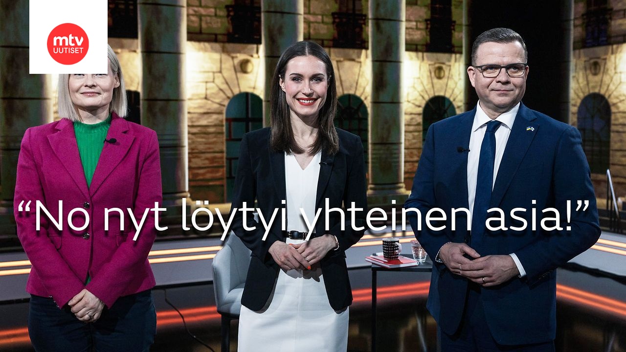 Kiristääkö vaiko löysentää veronyöriä? Tätä mieltä Marin, Purra ja Orpo ...