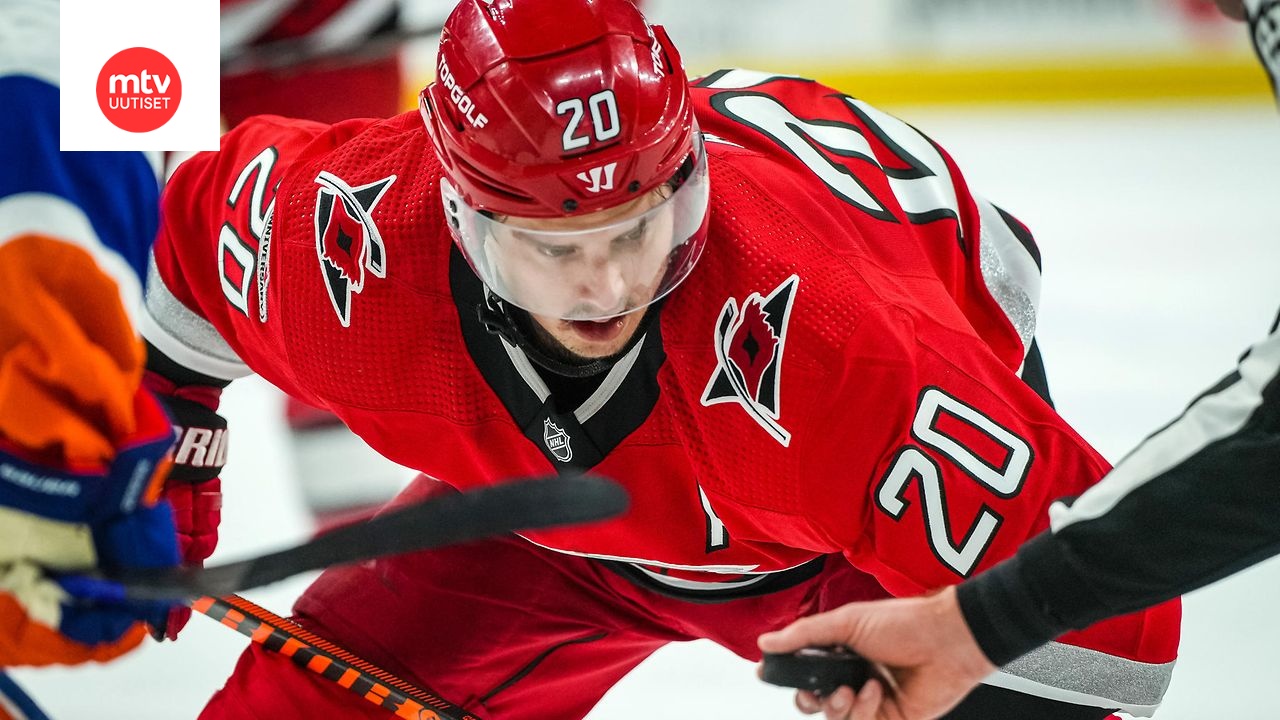 Carolina Hurricanes koki tappion – Sebastian Aho koki kovia - MTVuutiset.fi