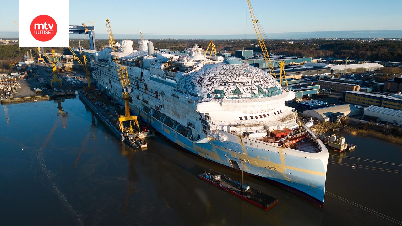 Maailman suurin risteilyalus lähtee koematkalle – voi bongata Turun ...