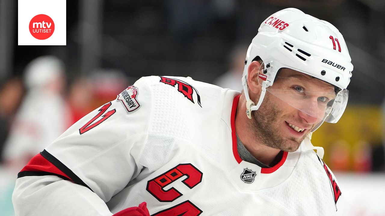 Jordan Staal: Carolina Hurricanes -jatkosopimus vuoteen 2027 - MTVuutiset.fi